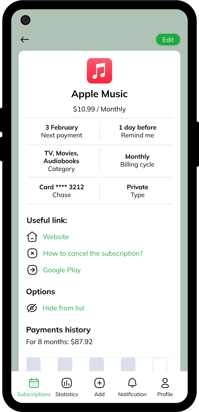 Save money, control subscriptions easily! Best subscription management ...